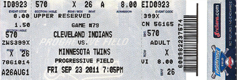 My Ticket Collection, Part I - The Ballpark Guide