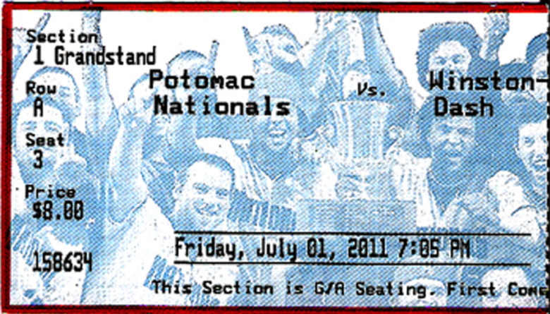 My Ticket Collection, Part I - The Ballpark Guide