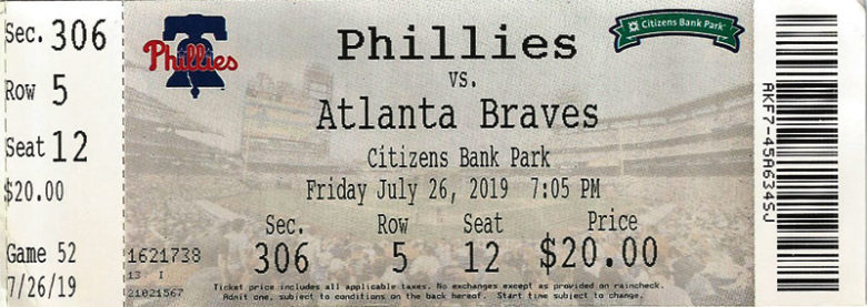 My Ticket Collection, Part II - The Ballpark Guide