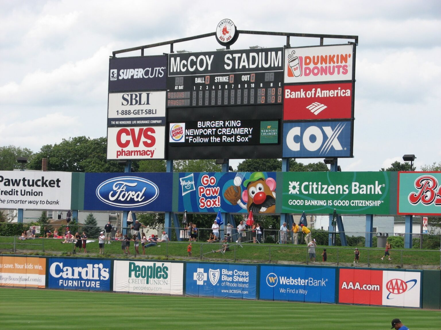McCoy Stadium (Pawtucket Red Sox Ballpark) Guide & Photos - The ...