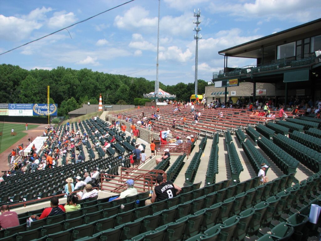 BEST Seats At Prince George's Stadium (Bowie Baysox) - The Ballpark Guide